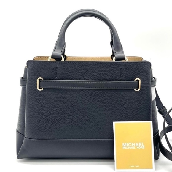 Michael Kors | Bags | Michael Kors Reed Small Pebbled Leather Belted ...